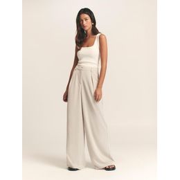 St Mrlo Pleat-Front Pants 'View' female Beige size 12