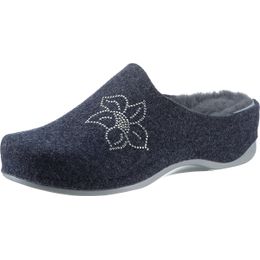 Waldläufer Damen Pantoffel dunkelblau Größe 37