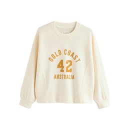 next Sweatshirt female Beige size XXL
