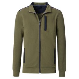 Casamoda Zip-Up Hoodie male Green size 3XL