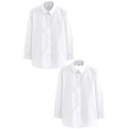 next Button Up Shirt boy White size 7 yrs