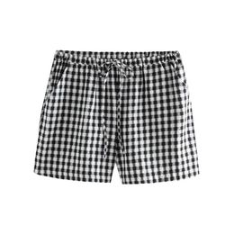 next Shorts Damen Gr&ouml;&szlig;e 50 grau / schwarz / wei&szlig;