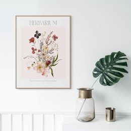 Bild mit Rahmen Reinders "Herbarium", bunt (farbe bild(er): bunt), B:30cm H:40cm T:1,6cm, Holzwerkstoff, Bilder