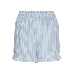Pieces Shorts 'PCAlvina' Damen Gr&ouml;&szlig;e 42 hellblau / wei&szlig;