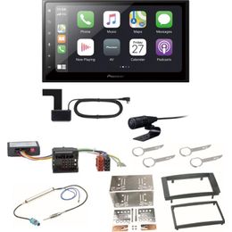 Pioneer SPH-DA250DAB Bluetooth Autoradio USB MP3 DAB+ Einbauset für Touareg 7L