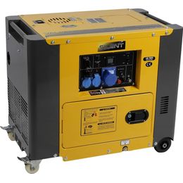 Silent Generator 6kVA 230V 5kW Diesel Stromgenerator Stromerzeugung Notstrom