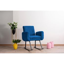 Hanah Home, Kono- FTN1745, Blau, Bürostühle, Rahmen: 100% Metall