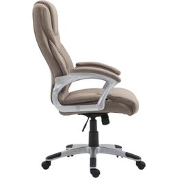 TPFLiving Bürostuhl Texum 2 Stoff taupe