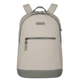 Targus Laptoprucksack »Avila 15-16 Backpack« hochwertige Metallbeschläge Beige Passend für Laptops mit einer Bildschirmdiagonale bis zu 40,64 cm...