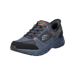 Skechers Trekkingschuh »Wanderschuhe Leder/Textil« Blau 44 44 Verschluss: Schnürung