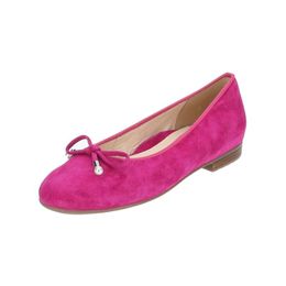 Ara Ballerina »Ballerinas Veloursleder« Pink 41,5 41,5 Absatzhöhe: 2 cm