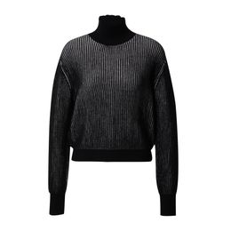 About You X Toni Garrn Pullover 'Alena' Damen Gr&ouml;&szlig;e XXL grau / schwarz