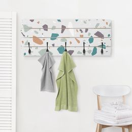 Bilderwelten Wandgarderobe Detailliertes Terrazzo Muster Grosseto