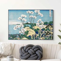 Wechselbild Katsushika Hokusai - Der Fuji von Gotenyama