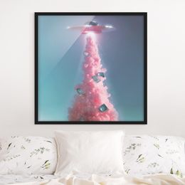 Bilderwelten Bild mit Rahmen Multimedia Ufo
