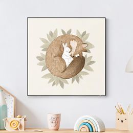 Wechselbild Anna Lunak Illustration - Fuchs und Hase