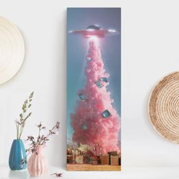 Bilderwelten Leinwandbild Multimedia Ufo