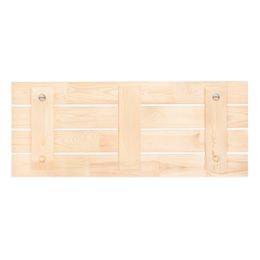 Holzbild Plankenoptik Japanischer Garten - Wandbilder aus Holz Palettenoptik Wald B&auml;ume Natur Wohnzimmer Schlafzimmer Bad Badezimmer K&uuml;che Flur
