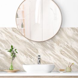 Wandverkleidung Bad Palissandro Marmor Beige