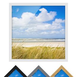 Natur & Landschaft Bild mit Rahmen An der Nordseek&uuml;ste
