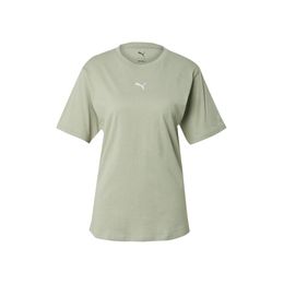 Puma Funktionsshirt 'Ess' Damen Gr&ouml;&szlig;e XXS khaki / wei&szlig;