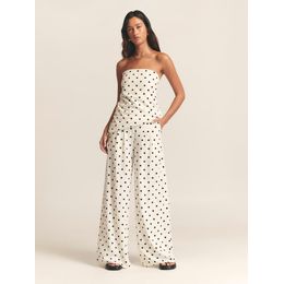St Mrlo Pants 'SEB WIDE LEG PANTS' female White size 12