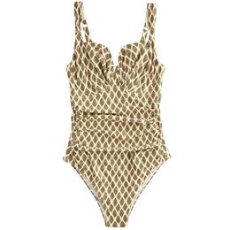 next Swimsuit female Beige size 75