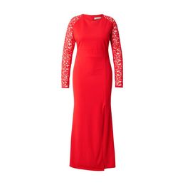 Wal G. Kleid Damen Größe 52 rot Winterkleid