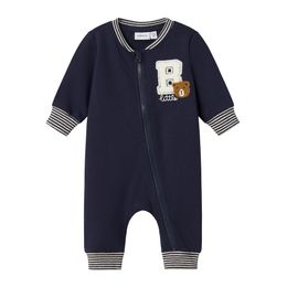 name it Overall 'NBMKIDDY' Gr&ouml;&szlig;e 74 navy / braun / offwhite