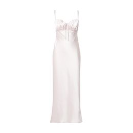 Gina Tricot Kleid Damen Größe 34 pastellpink Winterkleid