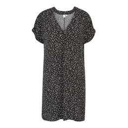 GAP Tall Kleid Damen Größe 42 schwarz / weiß Winterkleid