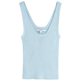 next Stricktop Damen Größe S hellblau