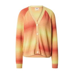 MONKI Knit Cardigan female Red size M