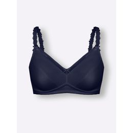 w&auml;schepur w&auml;schepur Damen BH ohne B&uuml;gel, marine, Gr&ouml;&szlig;e 105C