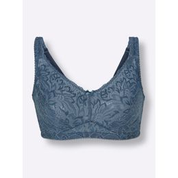 w&auml;schepur w&auml;schepur Damen Komfort-BH ohne B&uuml;gel, rauchblau, Gr&ouml;&szlig;e 110A