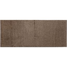 wash+dry by Kleen-Tex Fu&szlig;matte, taupe, Gr&ouml;&szlig;e 75x120 cm - rechteckig