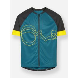 Catamaran Sports Herren Funktionsshirt mit verl&auml;ngertem R&uuml;ckenteil, topas, Gr&ouml;&szlig;e 56/58