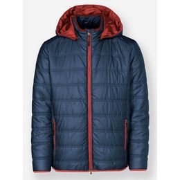 Catamaran Sports Herren Steppjacke mit 3 Innentaschen, dunkelblau-rot, Gr&ouml;&szlig;e 48