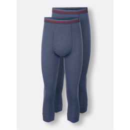 KINGsCLUB Herren Hose 3/4-lang, rauchblau, Gr&ouml;&szlig;e 5