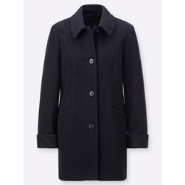WITT Damen Jacke mit 10% Kaschmir, marine, Gr&ouml;&szlig;e 54