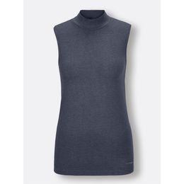 w&auml;schepur w&auml;schepur Damen Achseltop, marine + dunkelrot, Gr&ouml;&szlig;e 40