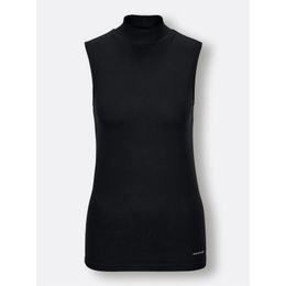 w&auml;schepur w&auml;schepur Damen Achseltop, schwarz, Gr&ouml;&szlig;e 48