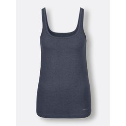 w&auml;schepur w&auml;schepur Damen Achselhemd, marine + dunkelrot, Gr&ouml;&szlig;e 38