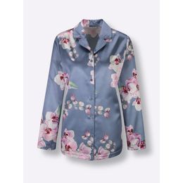 w&auml;schepur w&auml;schepur Damen Pyjama, taubenblau, Gr&ouml;&szlig;e 48/50