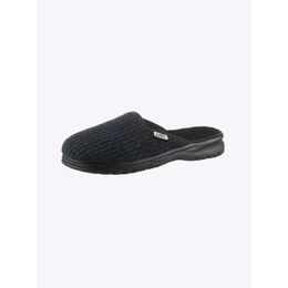 WITT Herren Pantoffel in Cord-Qualit&auml;t, marine, Gr&ouml;&szlig;e 45