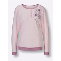 w&auml;schepur w&auml;schepur Damen Schlafanzug, hellros&eacute;-mauve-bedruckt, Gr&ouml;&szlig;e 40/42