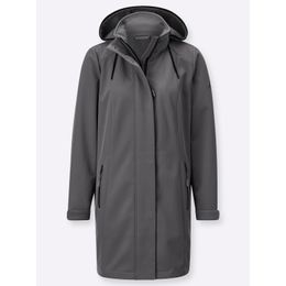 WITT Damen Funktionsjacke mit Fleece-Futter, anthrazit, Gr&ouml;&szlig;e 22