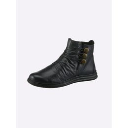 Gemini Damen Stiefelette innen w&auml;rmend angeraut, nachtblau, Gr&ouml;&szlig;e 39
