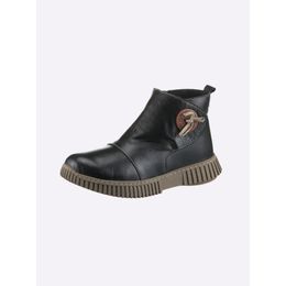 Gemini Damen Stiefelette mit Warmfutter, schwarz, Gr&ouml;&szlig;e 37