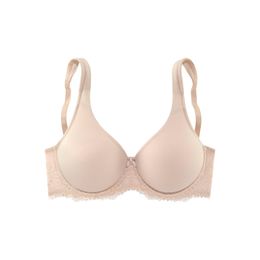 Lascana Damen T-Shirt-BH, puder, Gr&ouml;&szlig;e 85B